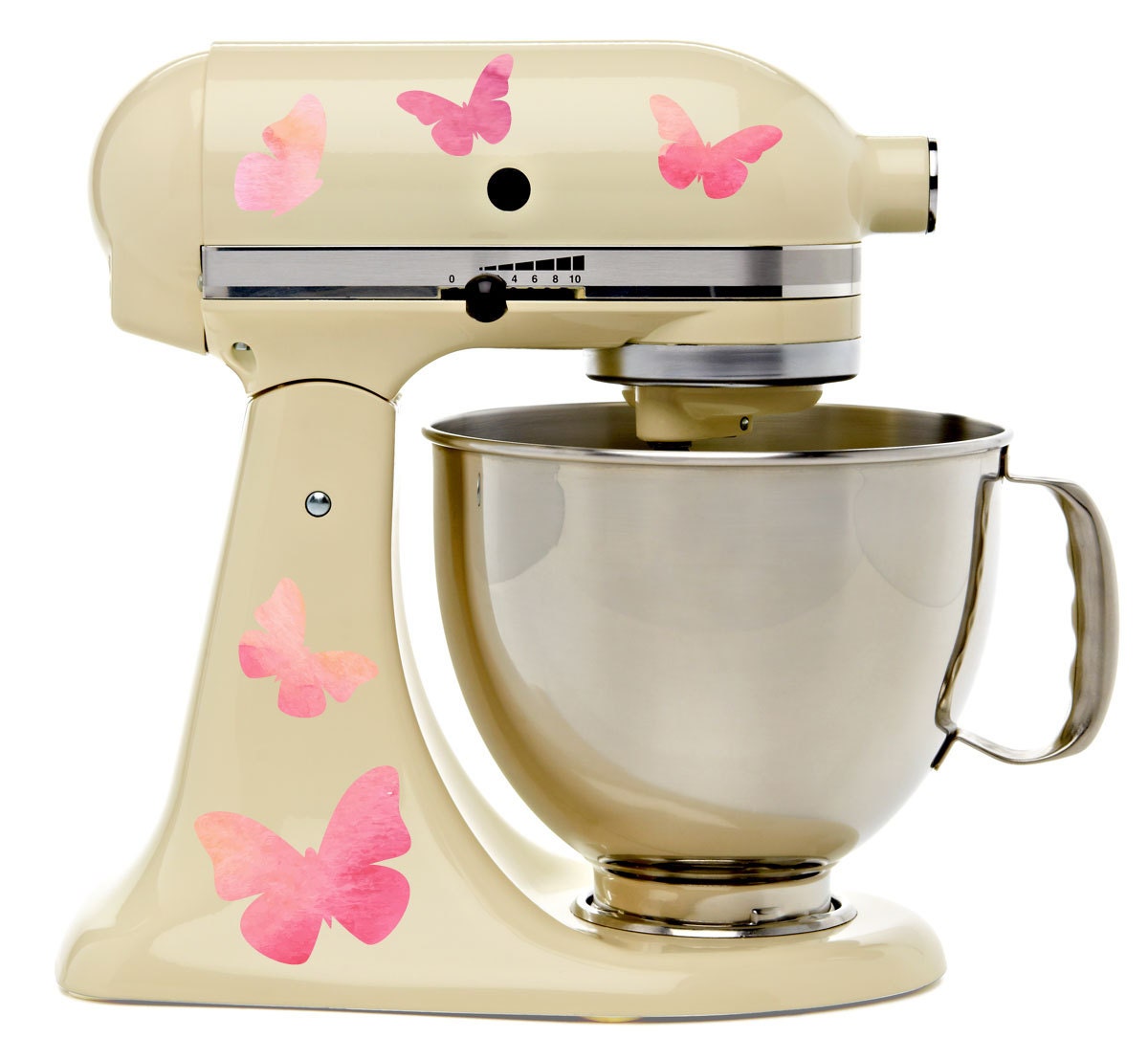 Pretty Pink Butterflies Kitchenaid Mixer Mixing Machine Decal - Etsy