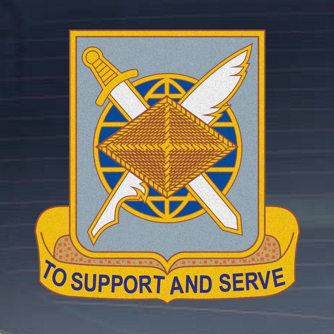 US Army Division - Finance Corps Insignia Reflective Indoor Outdoor ...