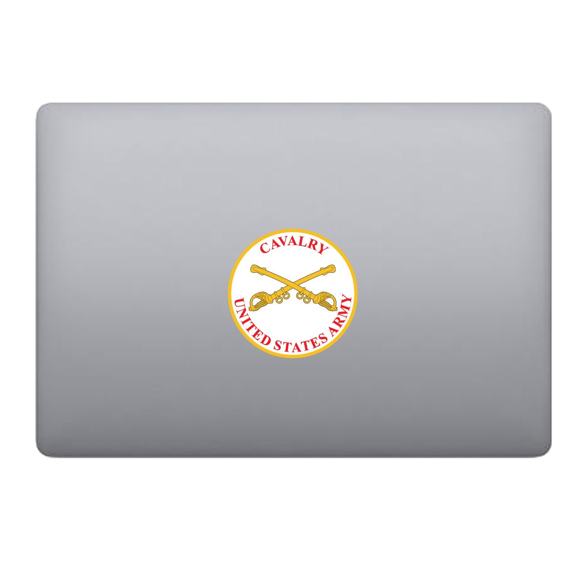 US Army Division - Cavalry Plaque Full Color Vinyl Decal Indoor Outdoor ...