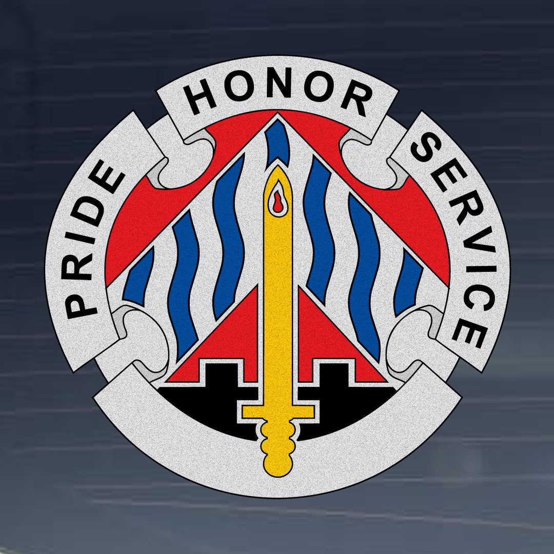 US Army Division - 63rd Regional Support Command DUI Reflective Indoor ...