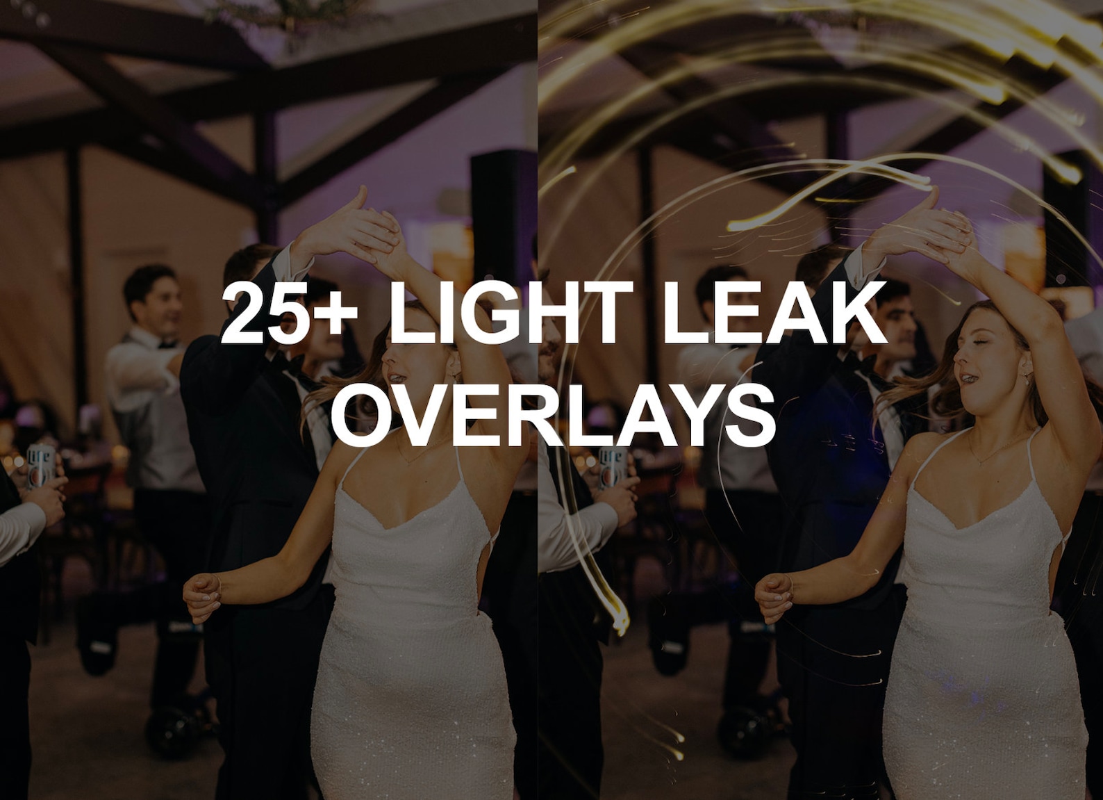 Over 25 Shutter Drag Overlays, Light Leak Overlays, Reception Overlays ...