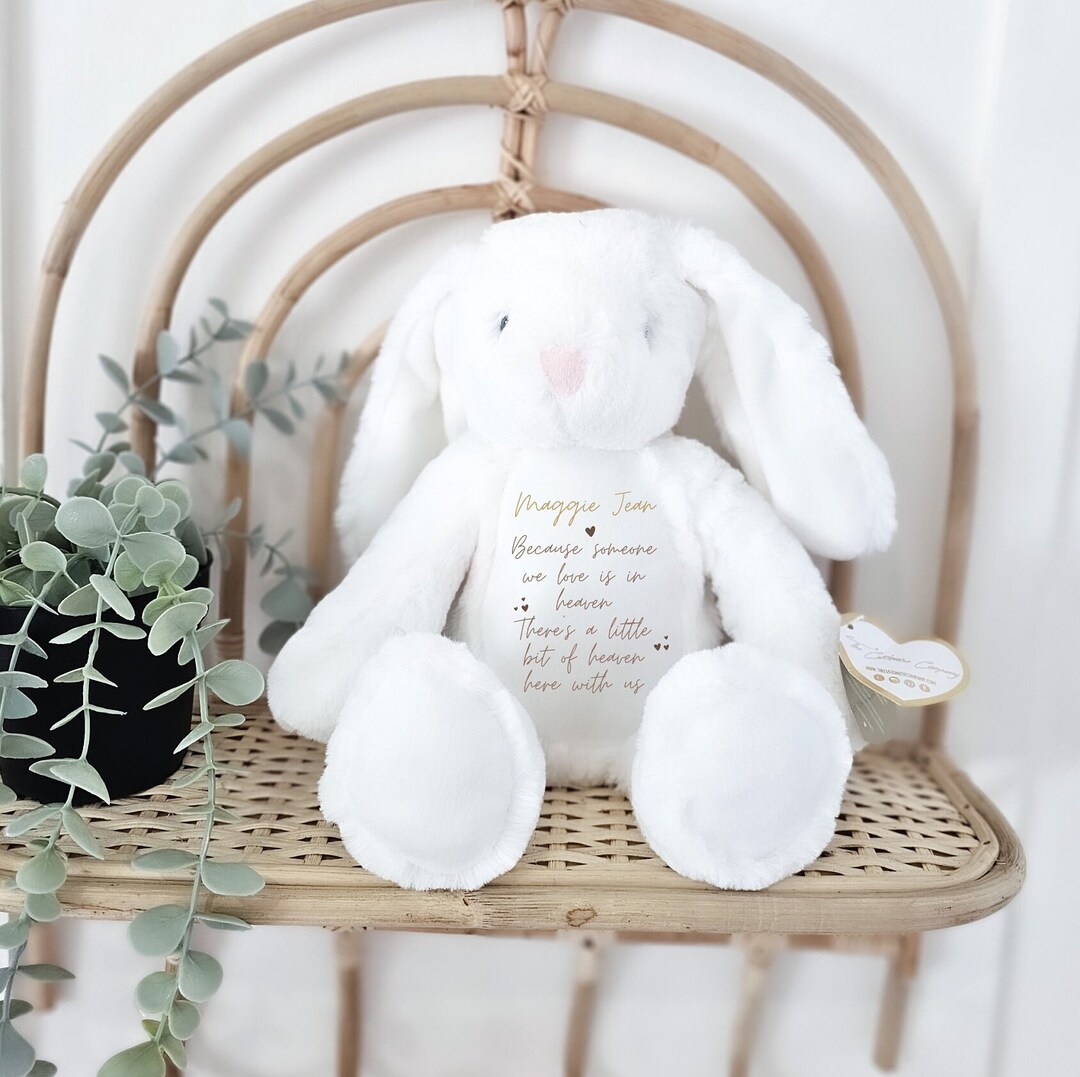 Personalised Memory Teddy Bear, Memory Gift, Soft Toy, Memorial Gifts ...