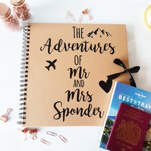 Anniversary Scrapbook, Travel Scrapbook, Personalised Scrapbook, Gift ...