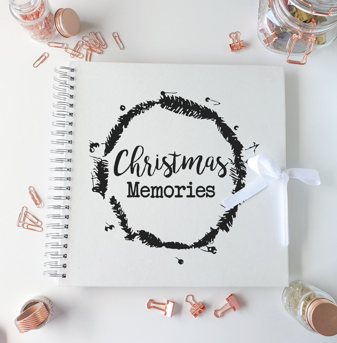 Christmas Gift, Christmas Scrapbook, Photo Album of Christmas Memories ...
