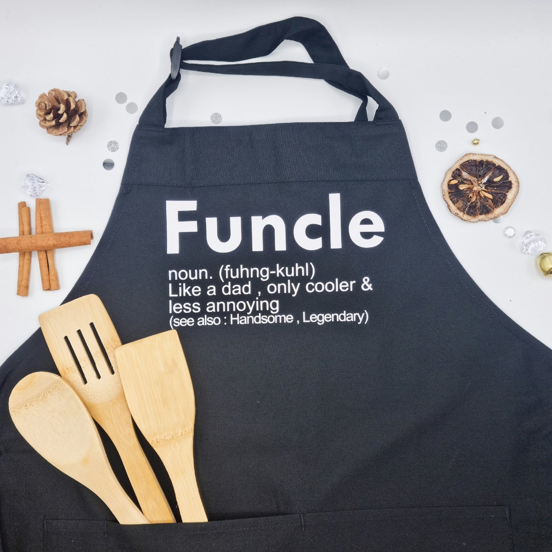 Gifts for Uncle, Personalised Apron, Uncle Gift, Custom Apron, Gift for ...