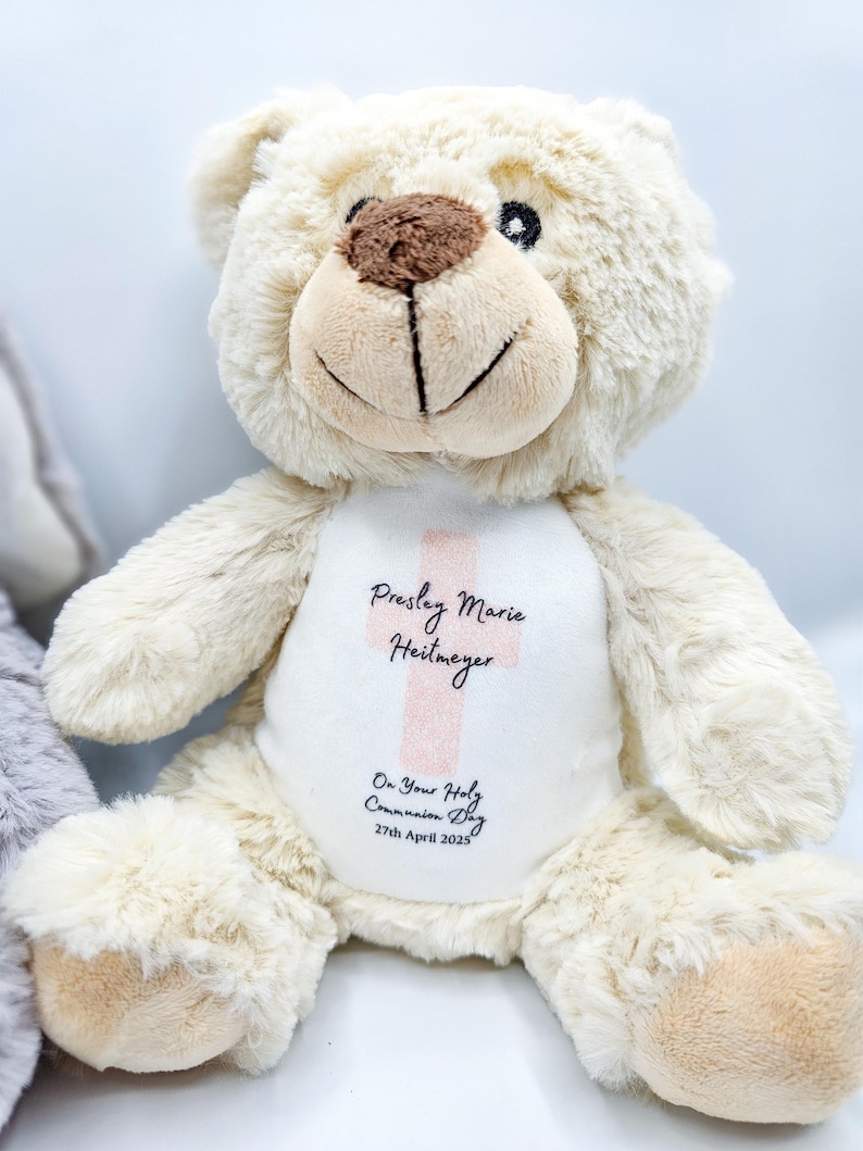 Personalised Gift for Holy Communion, Teddy Bear, Gift for Her, Gift ...