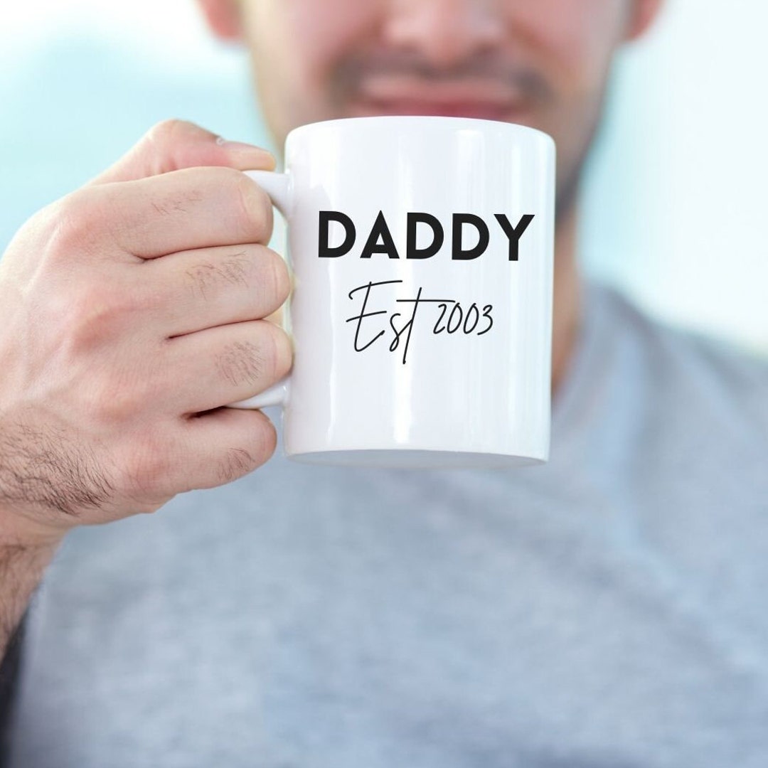 Daddy Coffee Mug, Fathers Day Mug, Custom Coffee Mug, Custom Mug ...