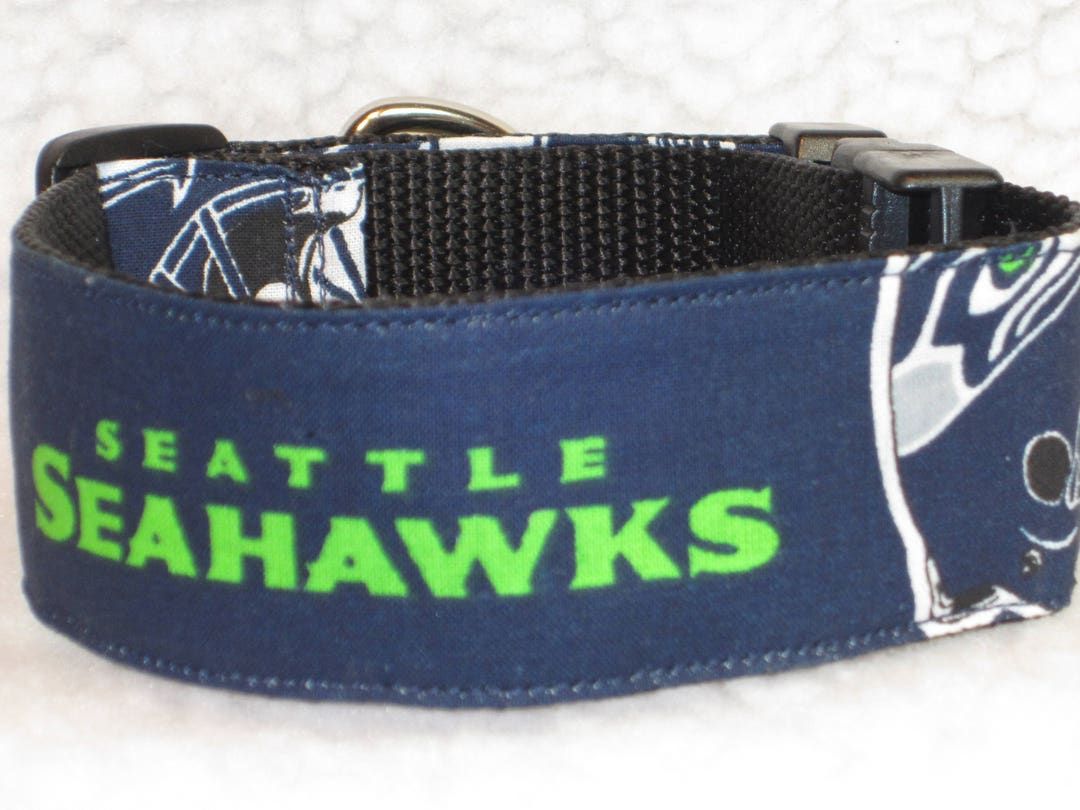 Seattle Seahawks Martingale Dog Collar or Side Release Dog - Etsy
