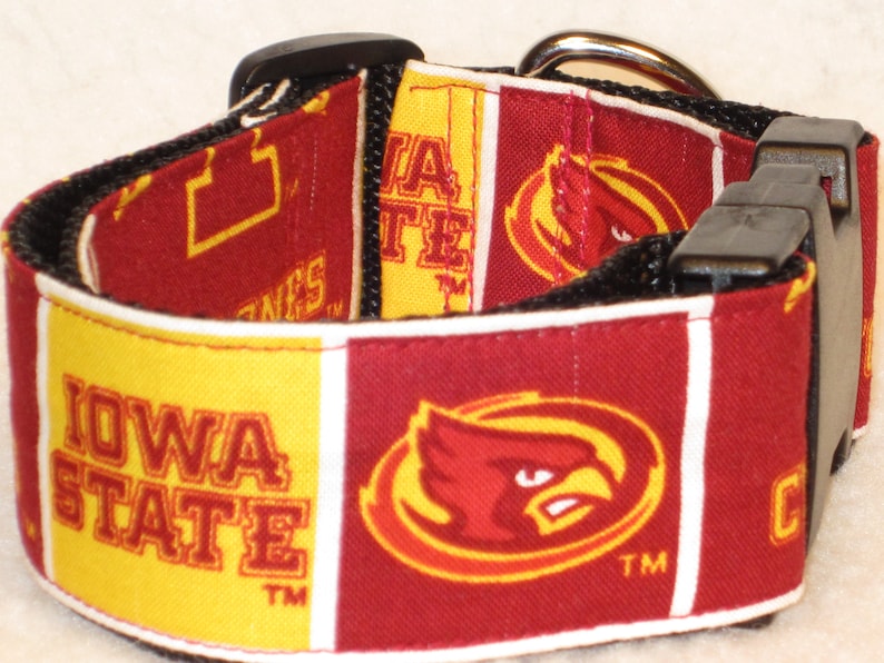 Iowa State University Cy the Cardinal Martingale Collar or | Etsy