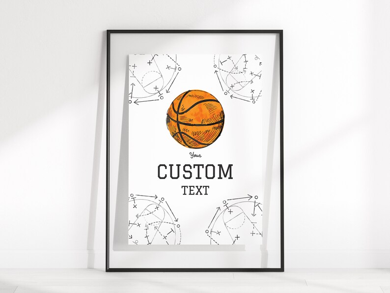 Editable Basketball Welcome Sign Basketball Birthday Sign - Etsy
