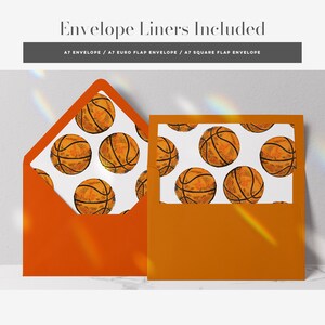 Editable Basketball Invitation Basketball Birthday Invitation ...