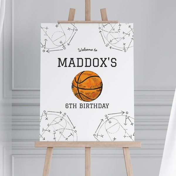 Basketball Sign - Etsy