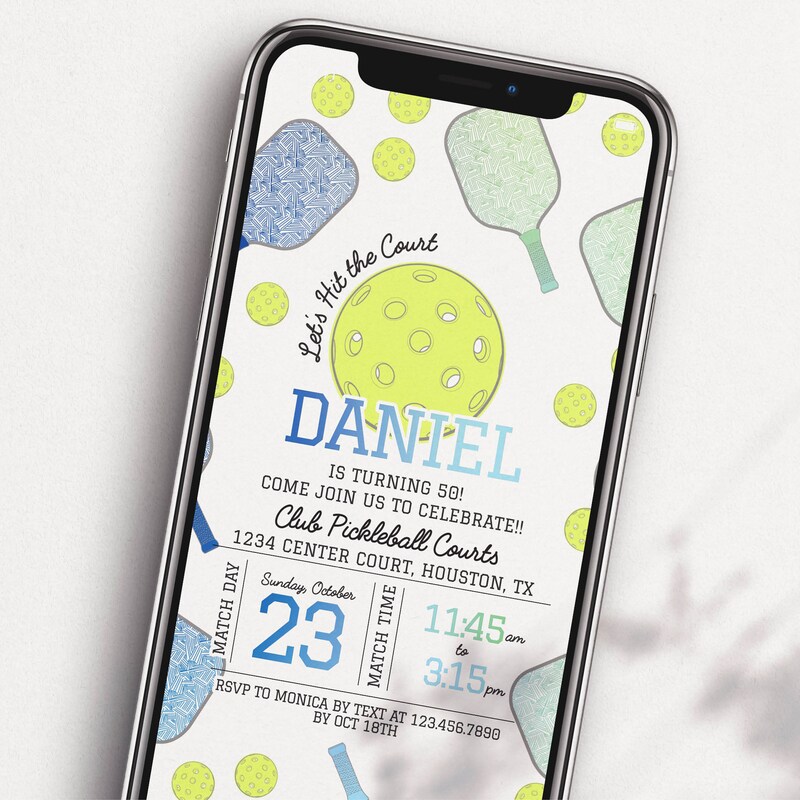 Phone Invitation - Etsy
