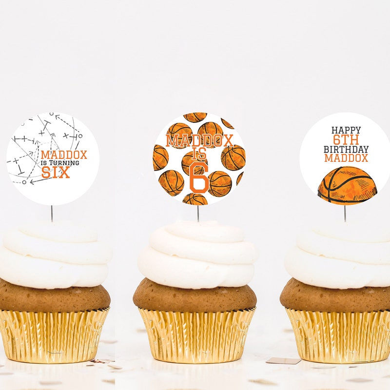 Basketball Cake Topper - Etsy