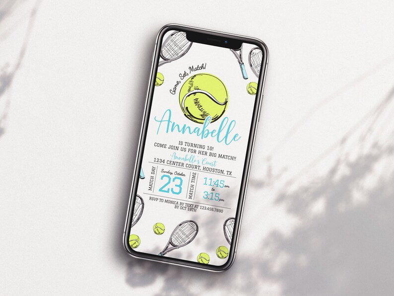 Editable Tennis Welcome Sign Tennis Birthday Sign Tennis - Etsy