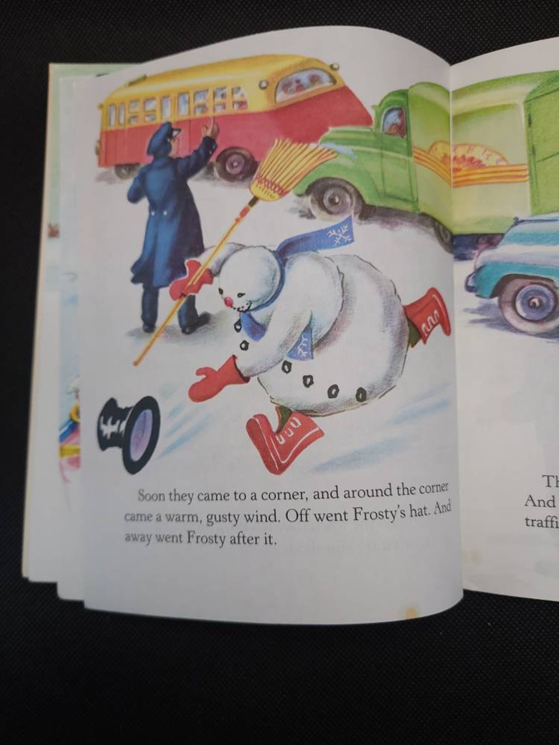 Frosty the Snowman, Vintage 1980s Little Golden Book, Soft Cover, Told ...