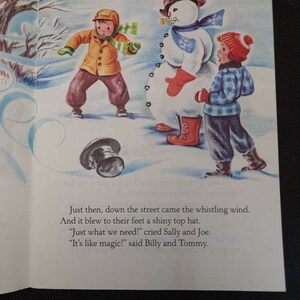 Frosty the Snowman, Vintage 1980s Little Golden Book, Soft Cover, Told ...