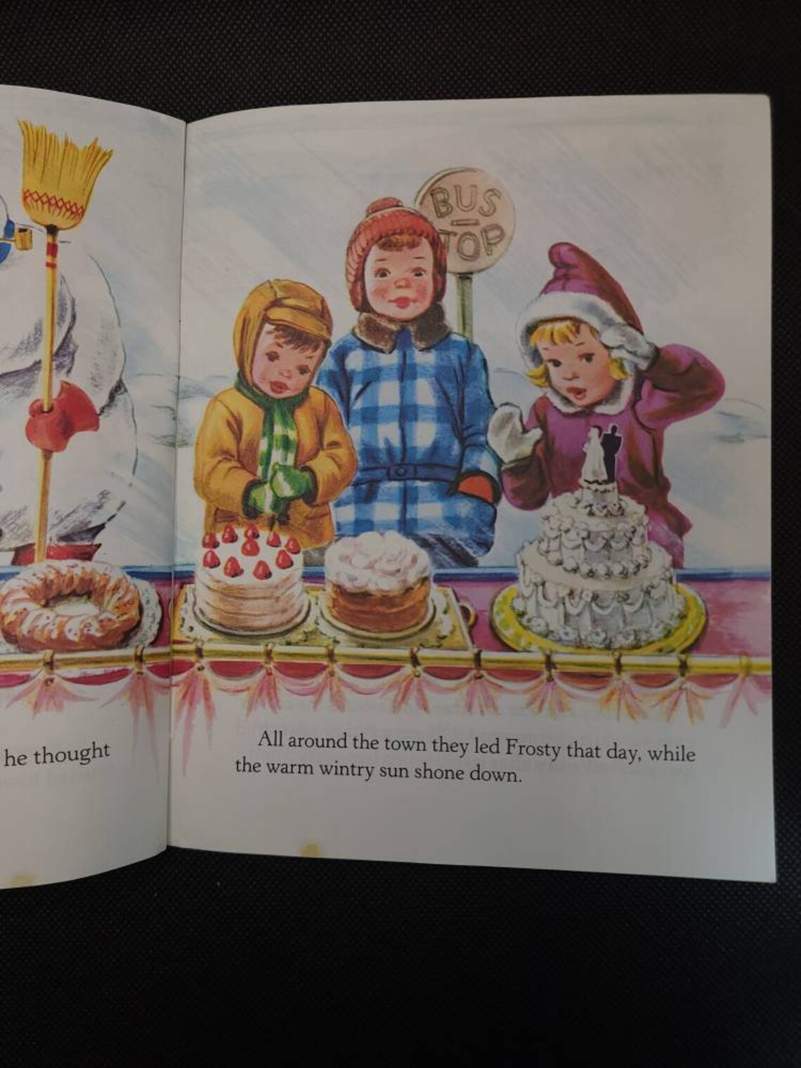 Frosty the Snowman, Vintage 1980s Little Golden Book, Soft Cover, Told ...