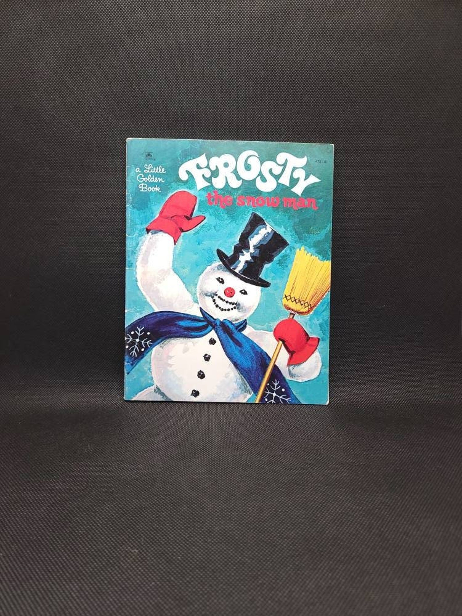 Frosty the Snowman, Vintage 1980s Little Golden Book, Soft Cover, Told ...