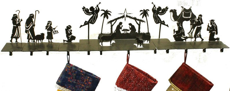 PS 11 Piece NATIVITY COLLECTION Stocking Holder - Etsy