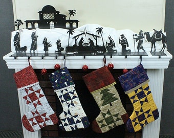 Stocking Hanger Stocking Holder Nativity Creche Stocking Hooks ...