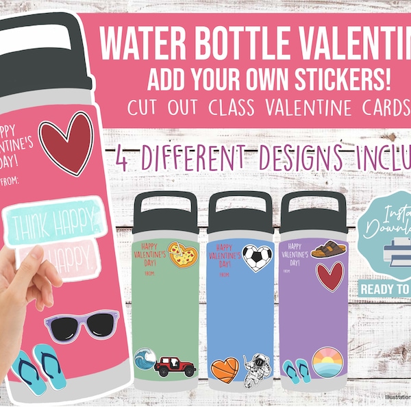 Water Bottle Sticker - Etsy