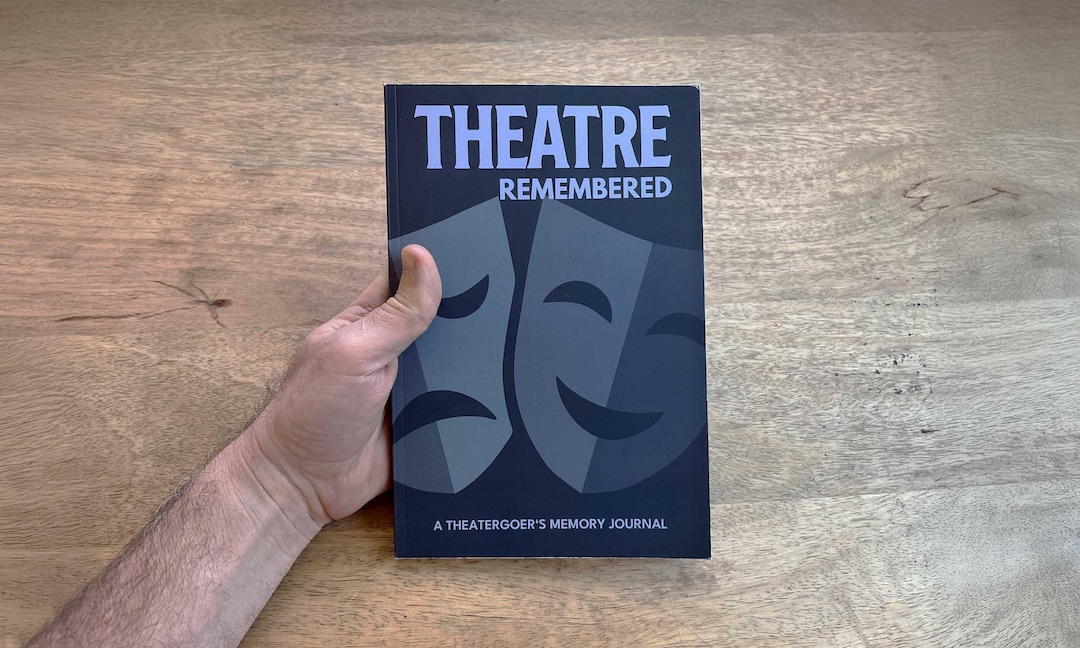 Theatre & Musical Guided Journal | Theatregoer Memory Book ...