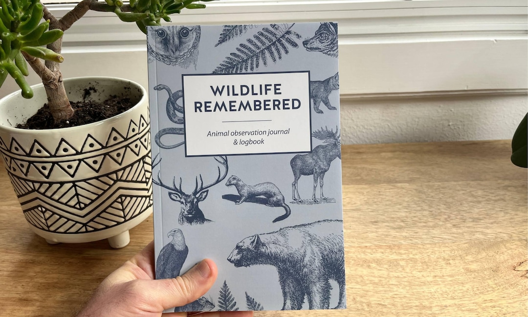 Wildlife Observation Journal: Animal Logbook, Nature Tracker - Etsy