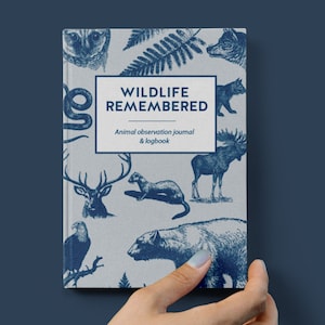 Wildlife Observation Journal: Animal Logbook, Nature Tracker - Etsy