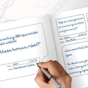 Kid Quotes Journal: Family Memory Keepsake - Etsy