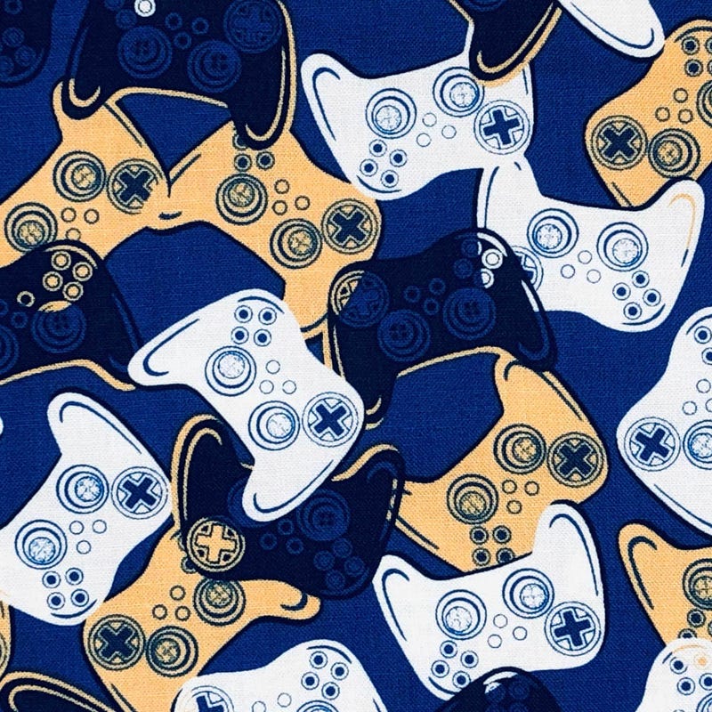 Video Game Fabric - Etsy