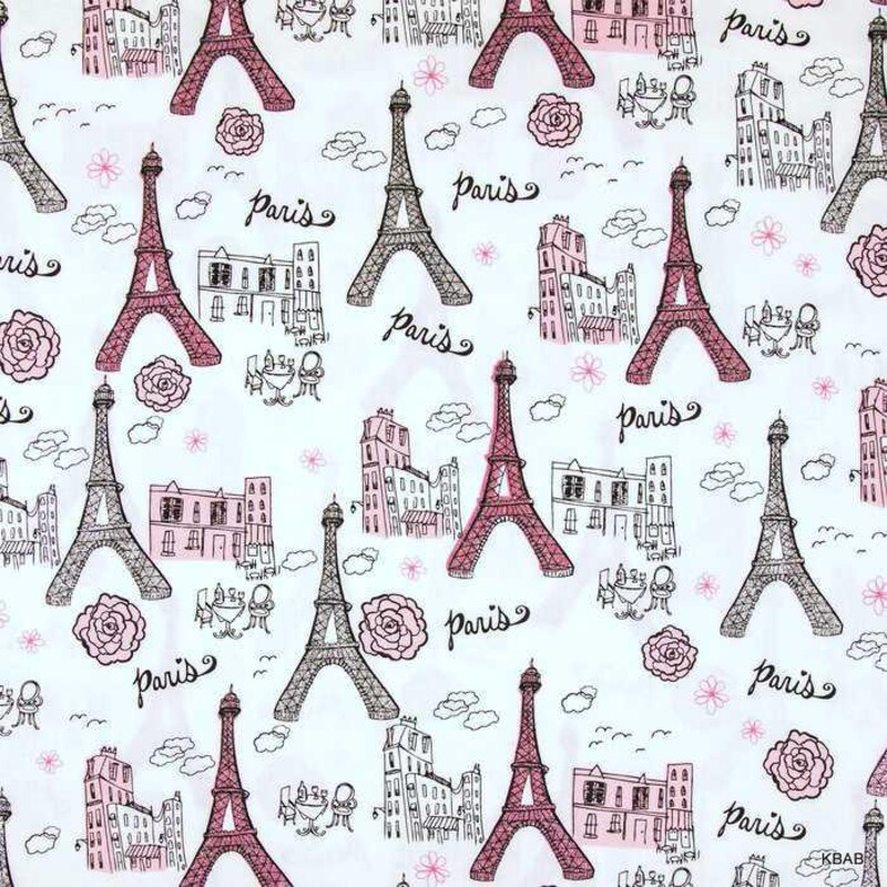 Eiffel Tower Fabric - Etsy