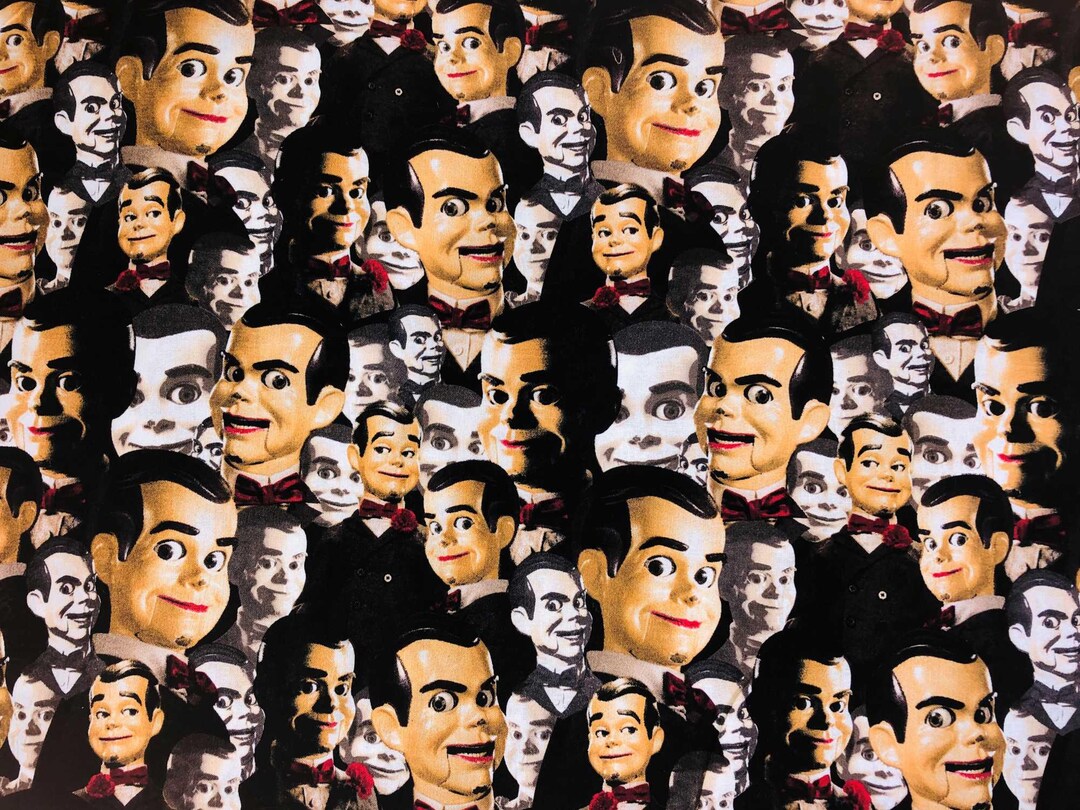 Goosebumps Slappy Packed Fabric 100% Cotton Fabric OOP - Etsy