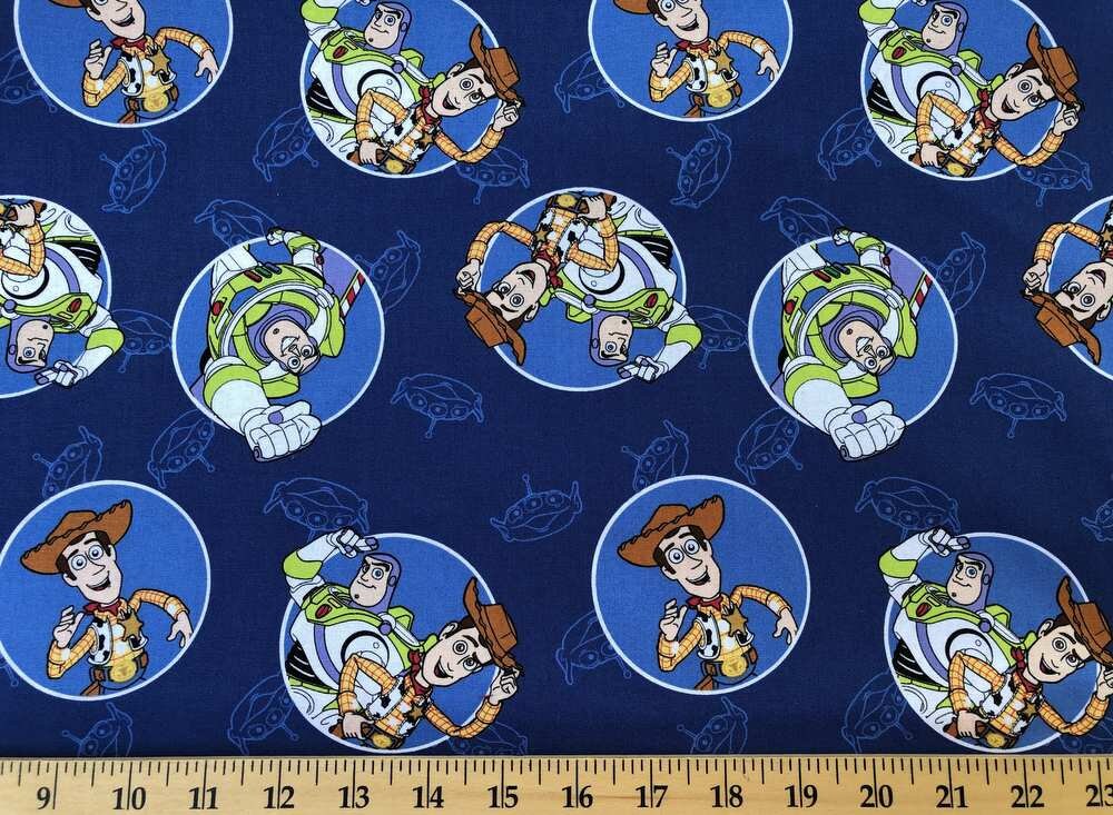 Fabric Woody the Sheriff Cowboy Toy Story Pixar Disney Springs Creative ...