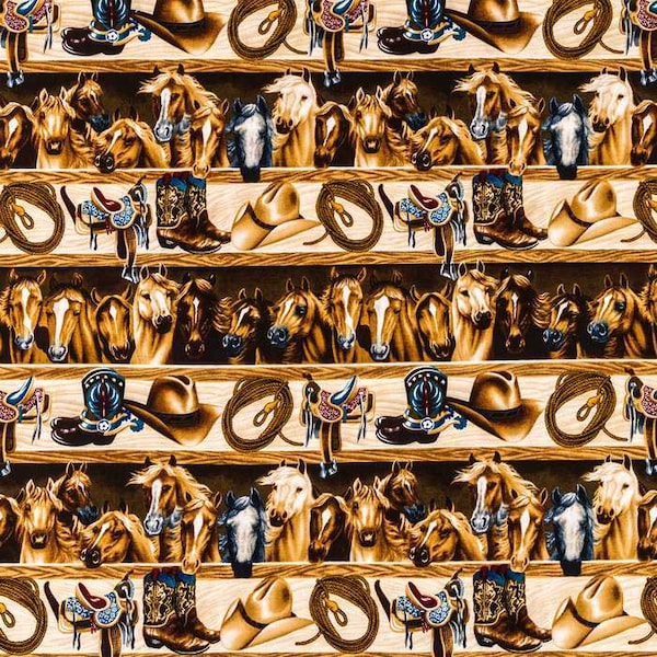 Western Fabric - Etsy