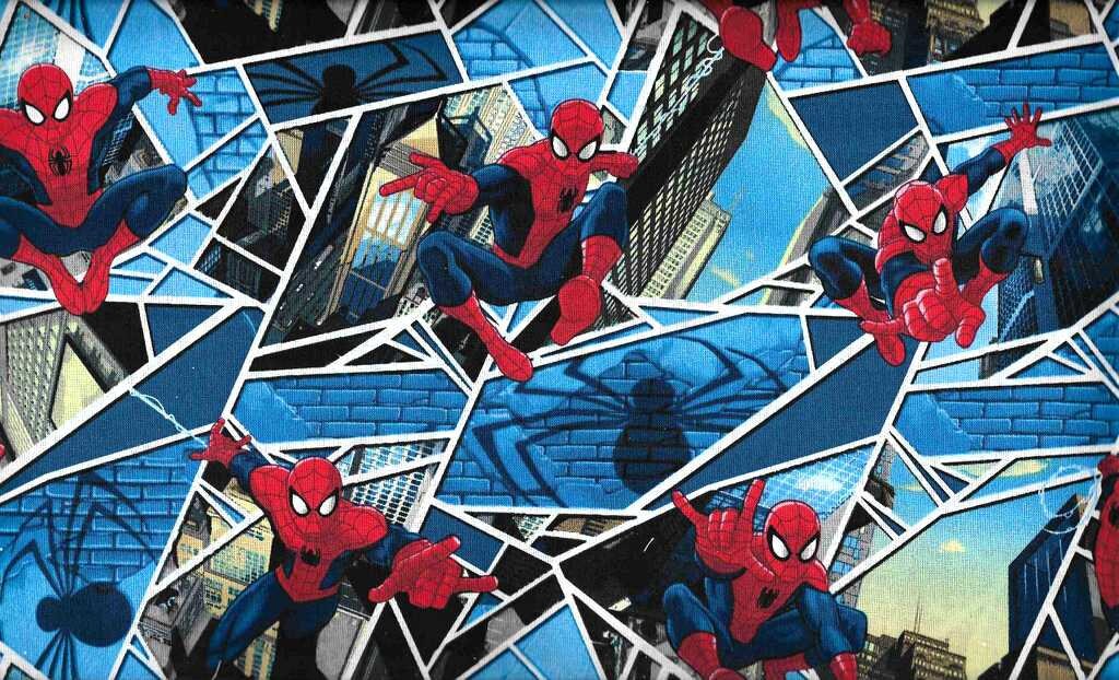 Spiderman Fabric Amazing Spider-Man Marvel Comics Kids Cartoon | Etsy