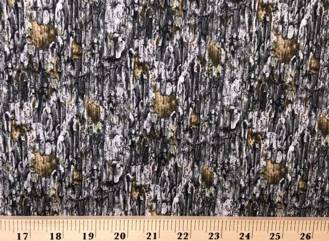 Tree Bark Fabric Gray Tree Wood Bark Fabric Nature Woods Landscape ...
