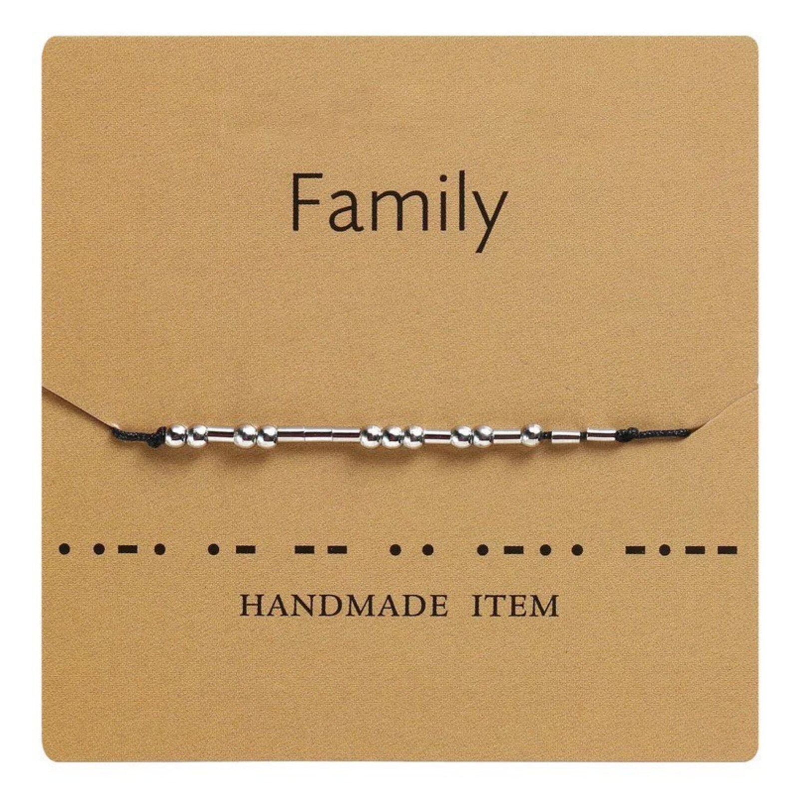 Morse Code Family BFF Keep Going Friend I Can Journey - Etsy