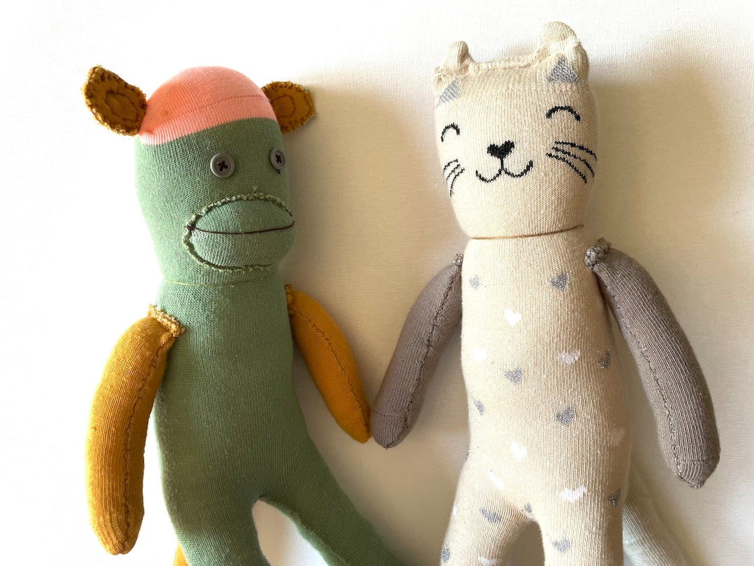 The Little Green Monkey.handmade Monkey Toy,handmade Monkey Doll,monkey ...