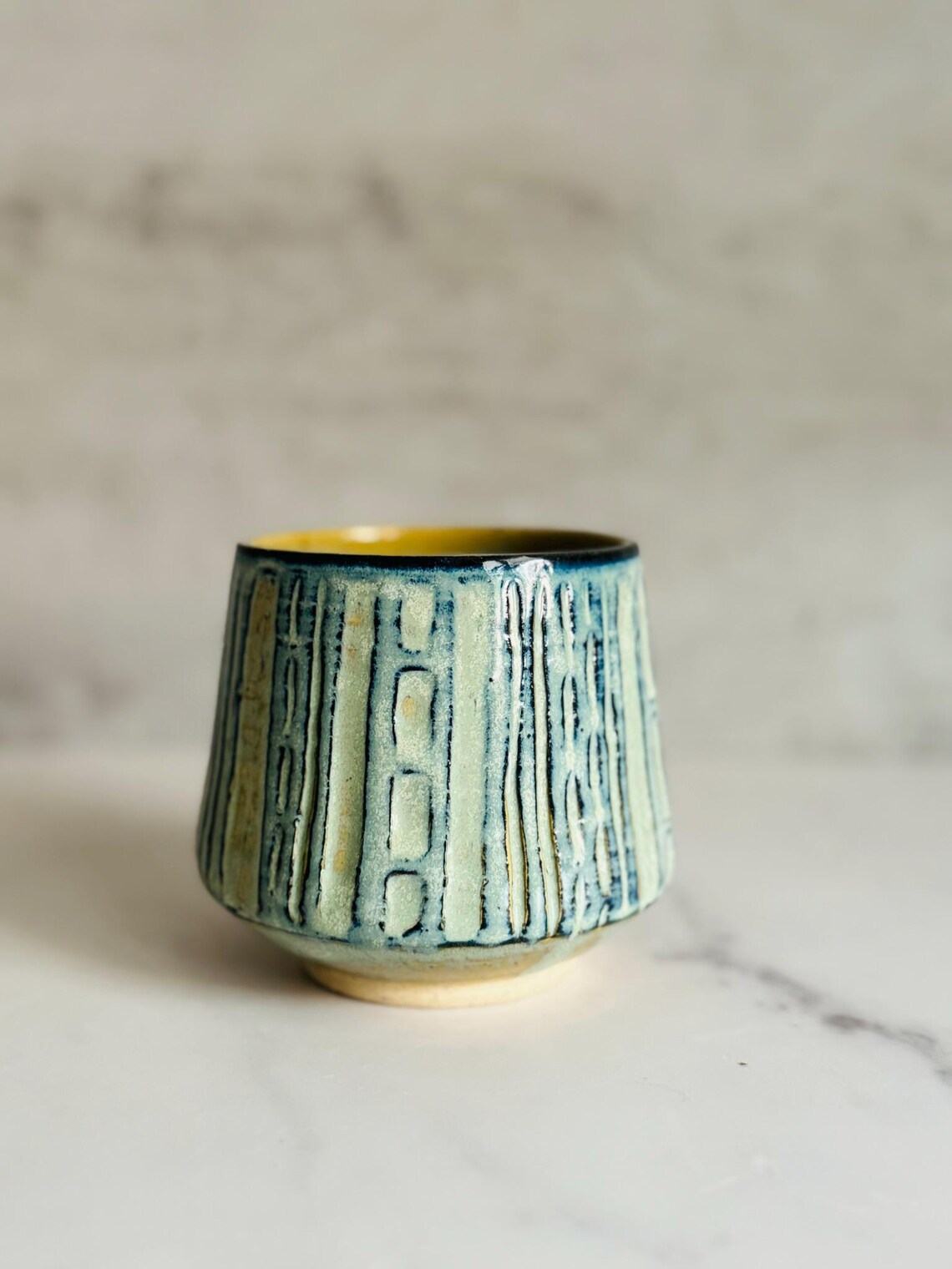 Ceramic Tumbler Mug | Handleless Coffee Cup | Stemless Wine Glass ...