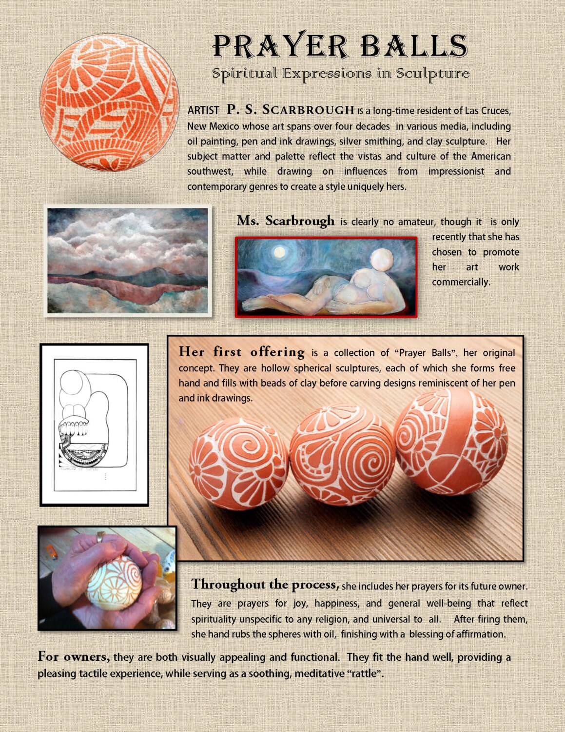 Handmade Prayer Balls for Display and Meditation - Etsy