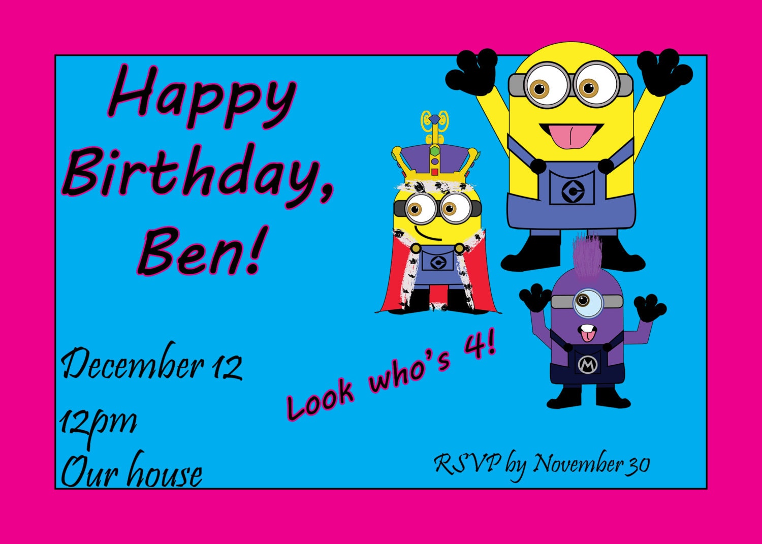 Minion - Bulletin Board Set - Etsy