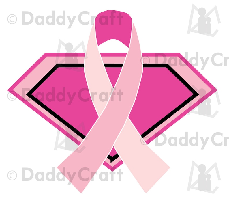 Superhero Breast Cancer Logo #2 - Etsy