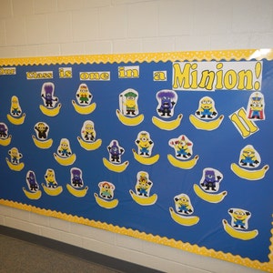 Minion - Bulletin Board Set - Etsy