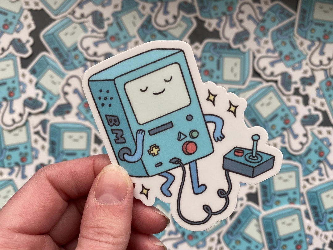 Robot Cartoon Sticker | Robot Cute | Bemo Sticker | B MO Sticker - Etsy