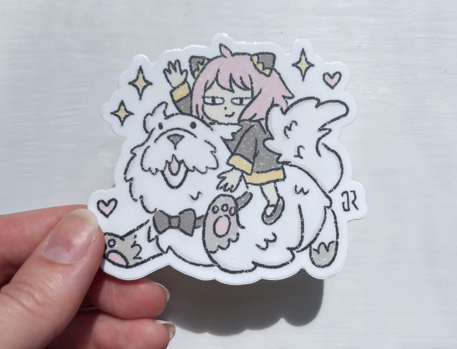 Anya & Bond Forger Vinyl Sticker - Spy Anime Fanart - Etsy