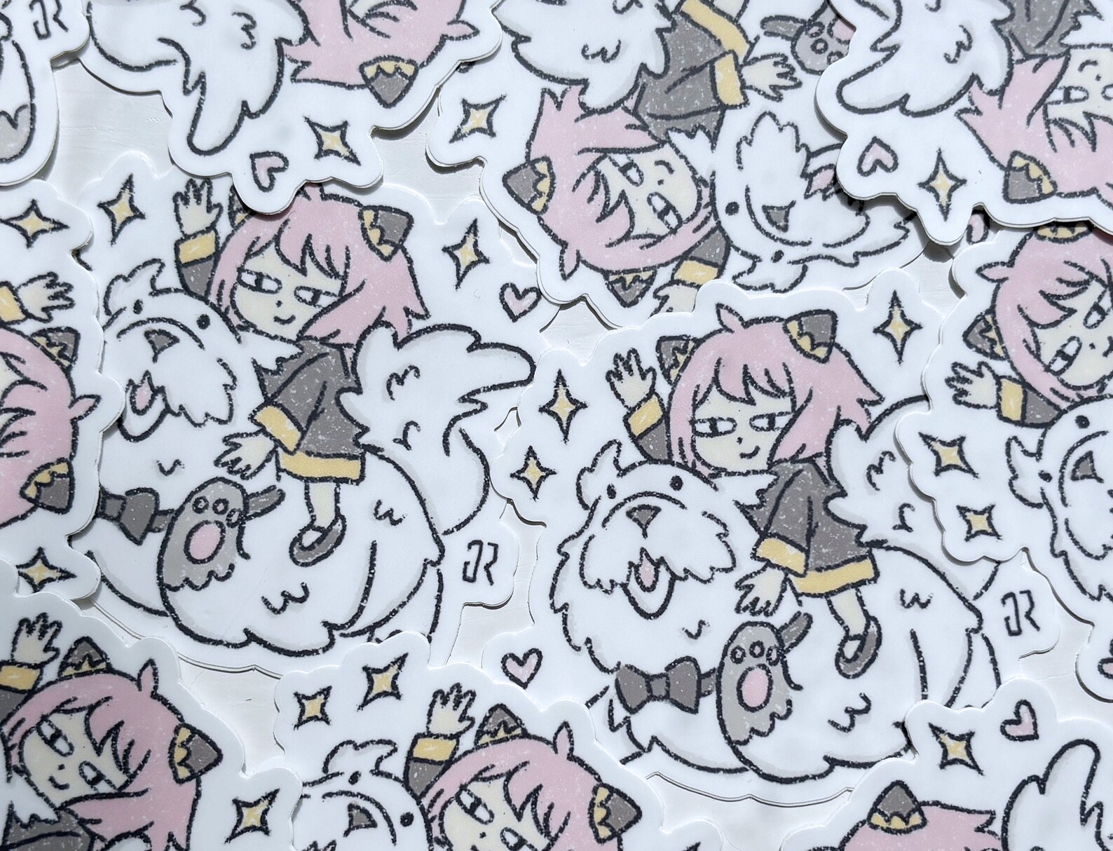 Anya & Bond Forger Vinyl Sticker - Spy Anime Fanart - Etsy