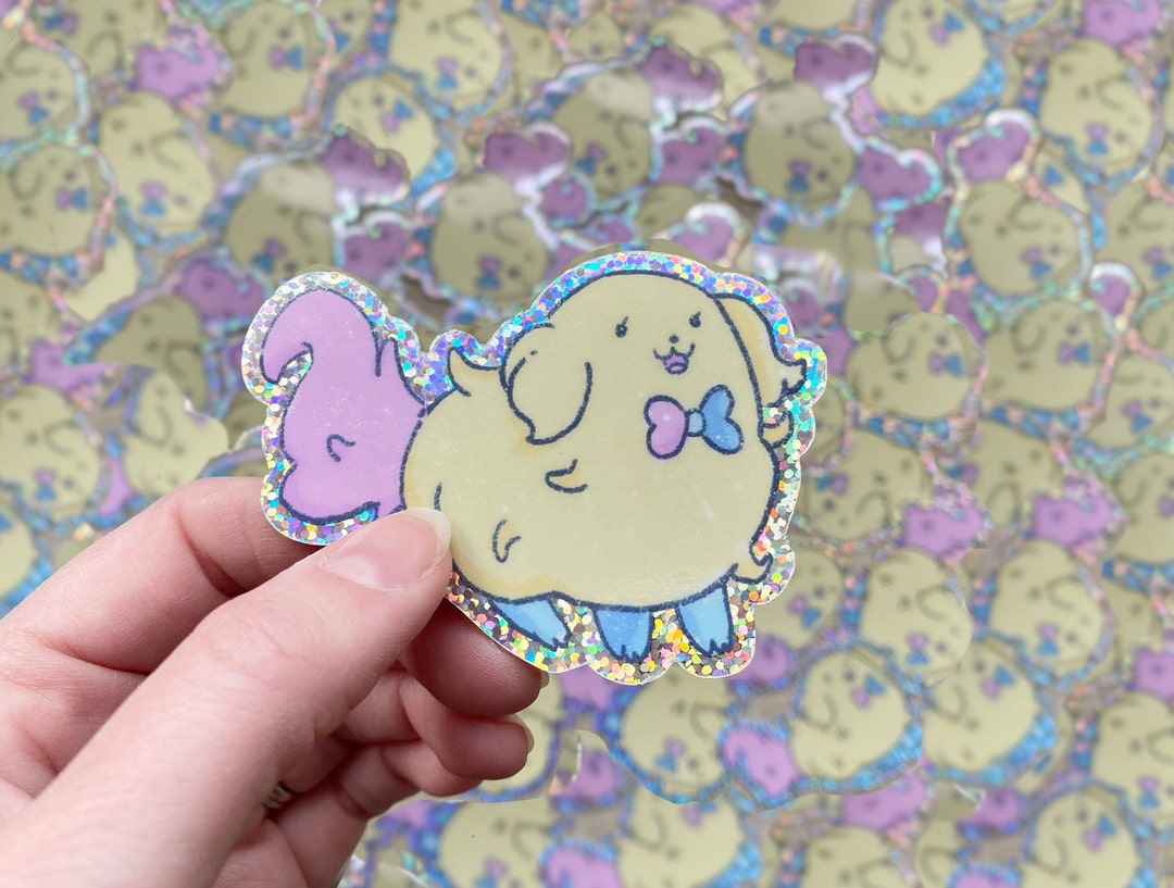 Sticky the Dog Shiny Sticker | Bee and Puppycat Sticker | Puppycat ...
