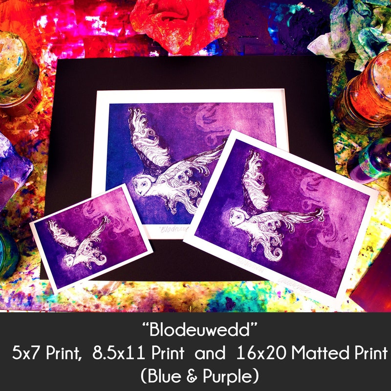 Blodeuwedd - Etsy