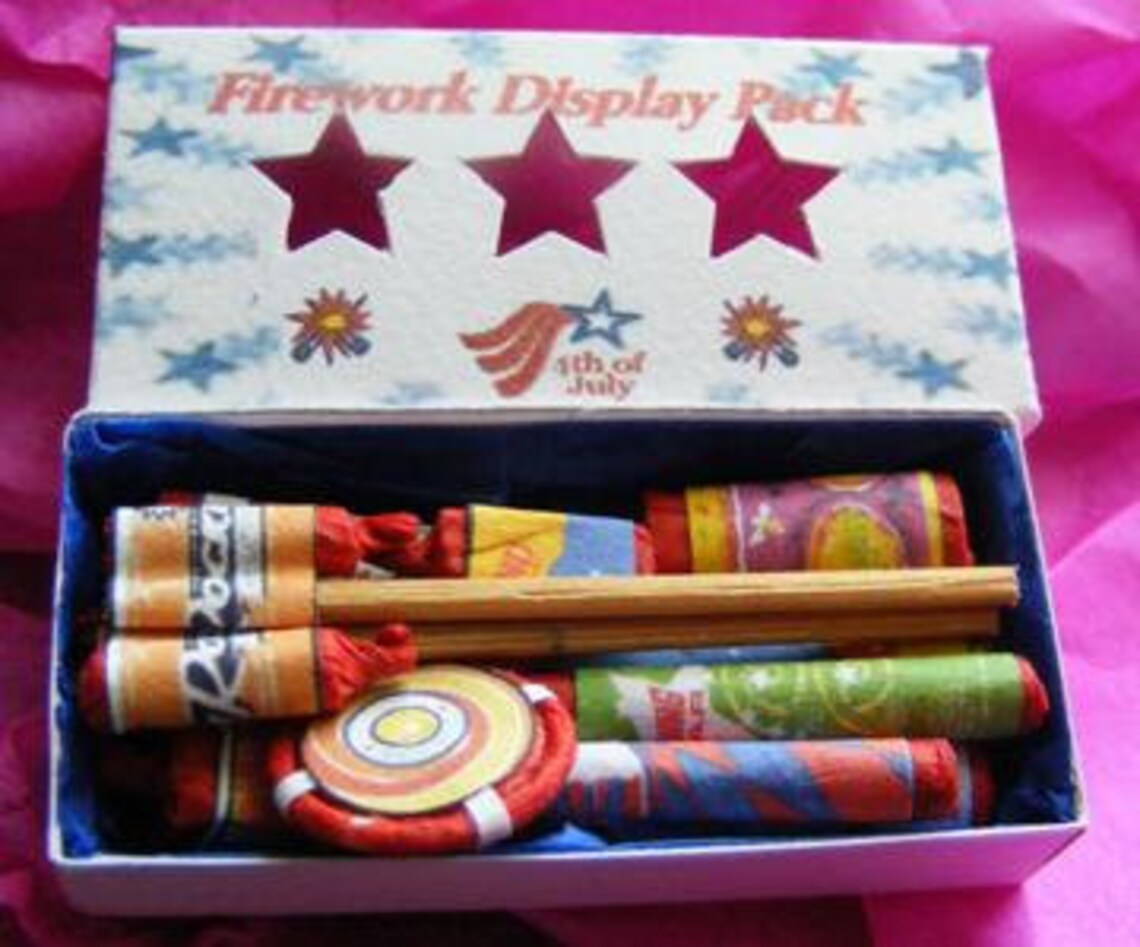 1/12th Independence Day 4th July Boxed Fireworks - Etsy
